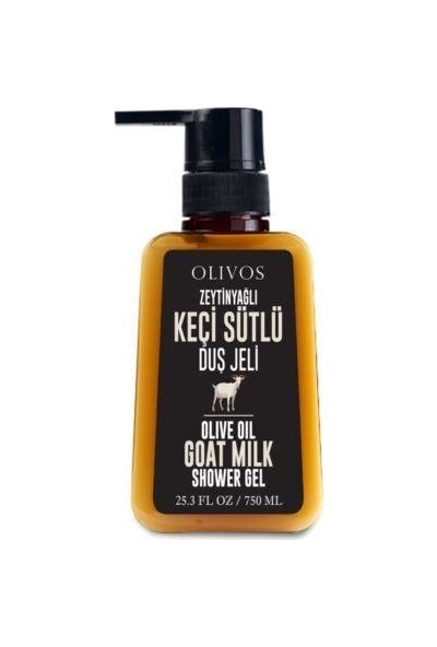 Olivos Zeytinyağlı Keçi Sütlü Duş Jeli 750 ml Olivos Zeytinyağlı Keçi Sütlü Duş Jeli 750 ml