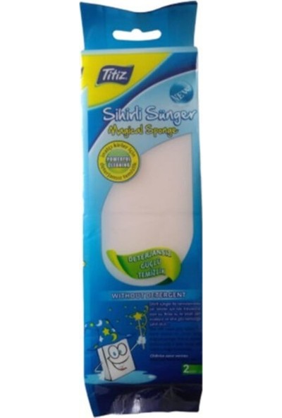 Titiz Sihirli Sünger 2'li 10 Paket