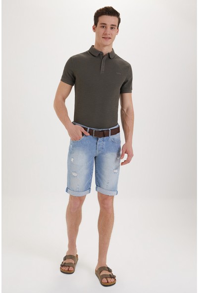 Lee Cooper Karl 4 Erkek Denim Şort