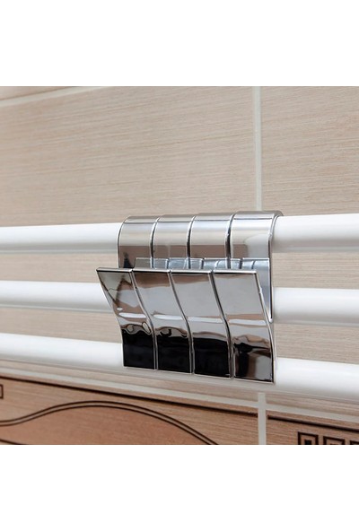 Primanova Havlu Askısı 4'lü Krom 10 x 2,5 cm