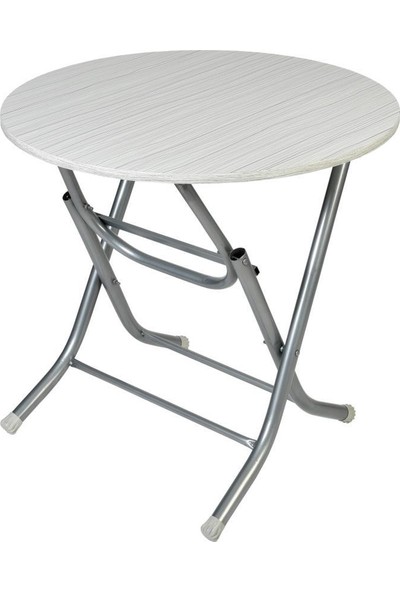 Lovera Yuvarlak 80 x 80 cm Katlanır Masa Lovera Yuvarlak 80 x 80 cm Katlanır Masa