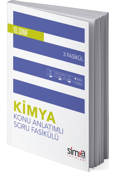 Simya Yayınları 10. Sınıf Kimya Konu Özetli Soru Fasikülü Simya Yayınları 10. Sınıf Kimya Konu Özetli Soru Fasikülü