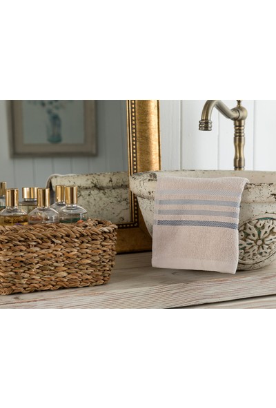 Madame Coco Sandy El Havlusu - Bej - 30x45 cm Madame Coco Sandy El Havlusu - Bej - 30x45 cm