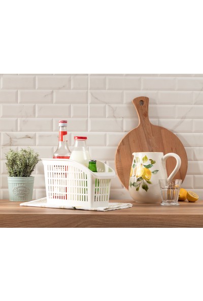 Madame Coco Dacre Dar Mutfak Düzenleyici - Soft Ekru