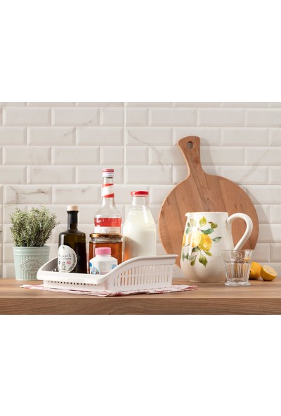 Madame Coco Dacre Geniş Mutfak Düzenleyici - Soft / Ekru