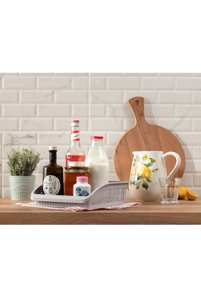 Madame Coco Dacre Geniş Mutfak Düzenleyici - Soft / Gri