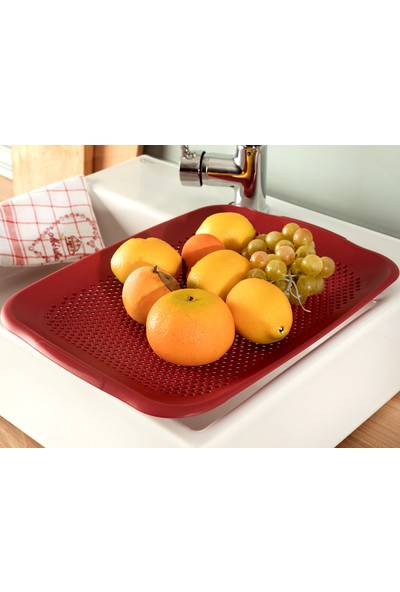 Madame Coco Chrest Süzgeçli Kesim Panosu - Carmen Kırmızı Madame Coco Chrest Süzgeçli Kesim Panosu - Carmen Kırmızı