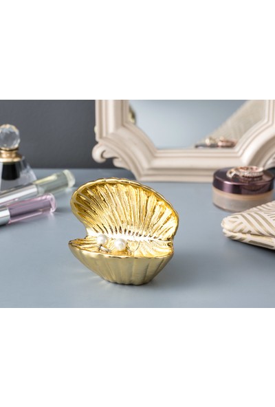 Madame Coco Floralie Küçük Takı Kasesi - Gold