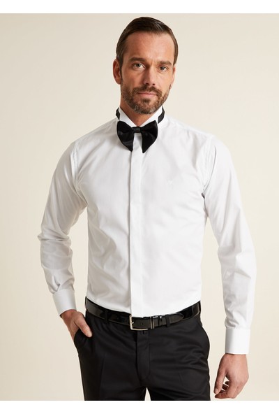 Bisse Regular Fit Ata Yaka Klasik Gömlek