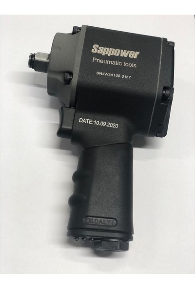 Sappower IW-3A1 Mini Havalı Somun Sıkma Tabancası 550 Nm Sappower IW-3A1 Mini Havalı Somun Sıkma Tabancası 550 Nm