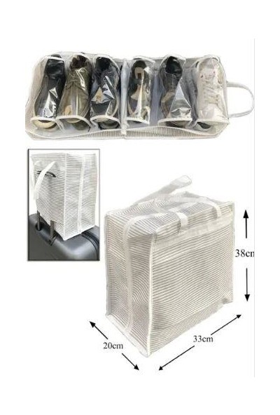 OPTANA Ayakkabı Taşıma Saklama Hurcu 35 x 22 x 40 cm OPTANA Ayakkabı Taşıma Saklama Hurcu 35 x 22 x 40 cm