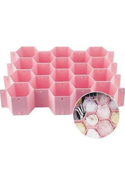 Matesstore Çekmece Içi Petek Düzenleyici Organizer Dolap Bölme Aparat 8parça Matesstore Çekmece Içi Petek Düzenleyici Organizer Dolap Bölme Aparat 8parça