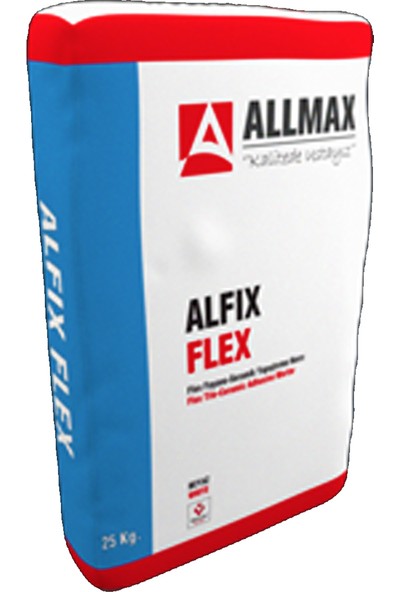 Allmax Alfix Flex Seramik Yapıştırma Harcı Beyaz 25 kg Allmax Alfix Flex Seramik Yapıştırma Harcı Beyaz 25 kg