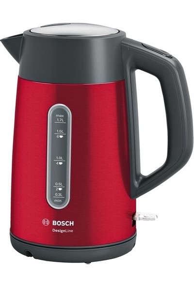 Bosch TWK4P434 1700 ml Paslanmaz Çelik Su Isıtıcı Kettle Bosch TWK4P434 1700 ml Paslanmaz Çelik Su Isıtıcı Kettle