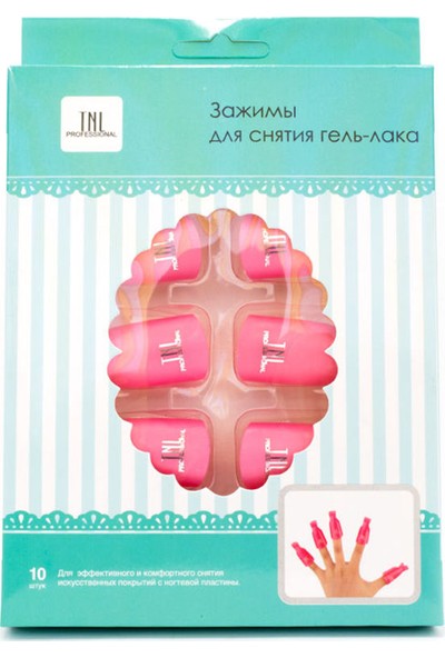 Tnl Pro Kalıcı Oje Çıkartma Mandalı Pembe