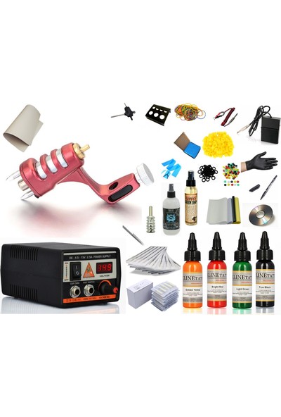 Xline XL-799 Rotary Festnıght Dövme Makinası Seti Profesyonel Xline XL-799 Rotary Festnıght Dövme Makinası Seti Profesyonel