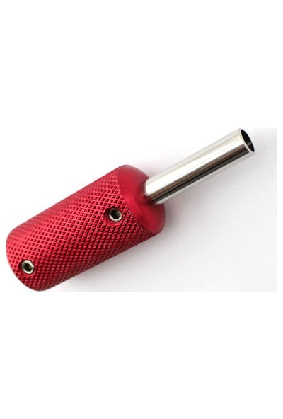 Xline XLG-216 Red 25 mm Alüminyum Dövme Makinası Grip Tutacak + Boru + Vidaları