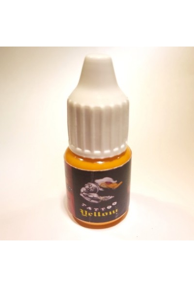 Xline 5 ml Sarı Tattoo Dövme Boyası Xline 5 ml Sarı Tattoo Dövme Boyası