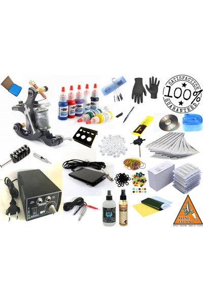 Xline XL-439 Enıgma Tattoo Dövme Makinası Seti Profesyonel Xline XL-439 Enıgma Tattoo Dövme Makinası Seti Profesyonel