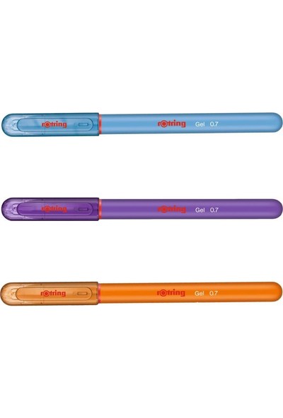 Rotring Jel Mürekkepli Tükenmez Kalem 3'lü