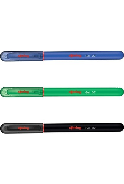 Rotring Jel Mürekkepli Tükenmez Kalem 3'lü