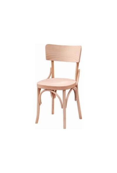Obuts Home Geniş Tepeli Tonet Sandalye 4596 Ahşap Ham Obuts Home Geniş Tepeli Tonet Sandalye 4596 Ahşap Ham