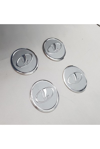 Yed Jant Göbeği Arma Lada Alüminyum 60 mm 4'lü Set Silver Yed Jant Göbeği Arma Lada Alüminyum 60 mm 4'lü Set Silver