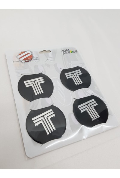 Yed Jant Göbeği Arma Tofaş 60 mm 4'lü Set T Logolu Siyah Alüminyum Yed Jant Göbeği Arma Tofaş 60 mm 4'lü Set T Logolu Siyah Alüminyum