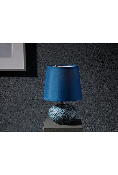 English Home Odes Porselen Abajur 11X11X15 cm Lacivert English Home Odes Porselen Abajur 11X11X15 cm Lacivert