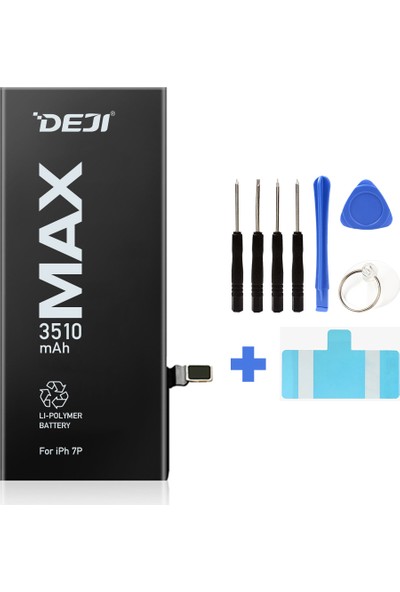 Deji iPhone 7 Plus Batarya 3510 mAh Mucize Batarya Deji Deji iPhone 7 Plus Batarya 3510 mAh Mucize Batarya Deji