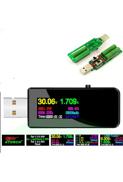Alfa U96 13 In 1 USB Tester - Şarj Akım Gerilim Multimetre Test Cihazı Alfa U96 13 In 1 USB Tester - Şarj Akım Gerilim Multimetre Test Cihazı