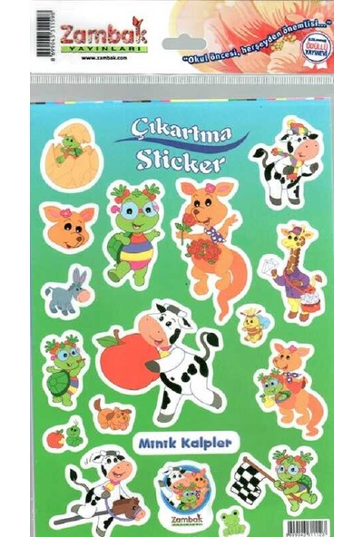 Zambak Yayınları Minik Kalpler Çıkartma Sticker Zambak Yayınları Minik Kalpler Çıkartma Sticker