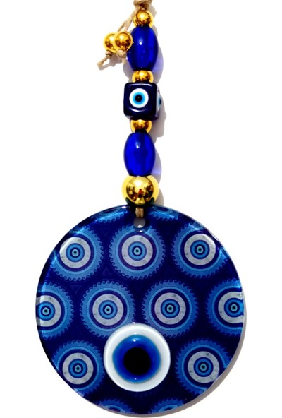 Mixperi Füzyon Cam 10 Santimetre El Yapımı Duvar Süsü Sıra Dışı Hediyelik Duvar Süsü