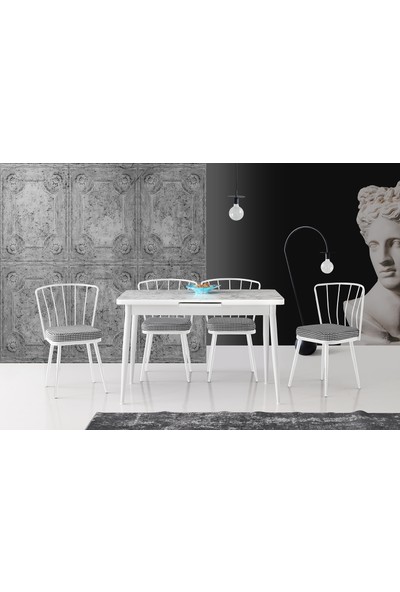 Necoline Ay Masa Takımı Yıldız Sandalyeli