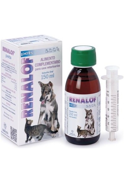 Renalof Pets Kedi ve Köpekte İdrar Yolları Problemi Destekleyicisi 150 ml