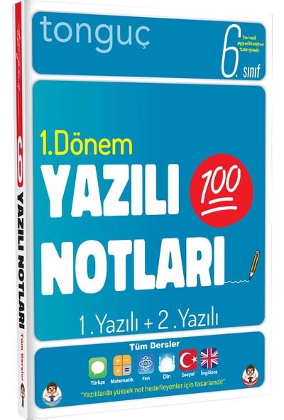Tonguç Akademi 6. Sınıf Yazılı Notları 1. Dönem 1 Ve 2. Yazılı Tonguç Akademi 6. Sınıf Yazılı Notları 1. Dönem 1 Ve 2. Yazılı