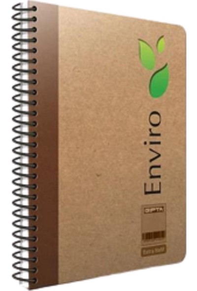 Gıpta Enviro Seperatörlü Defter 120 Yaprak Çizgili 17 x 24 cm Gıpta Enviro Seperatörlü Defter 120 Yaprak Çizgili 17 x 24 cm