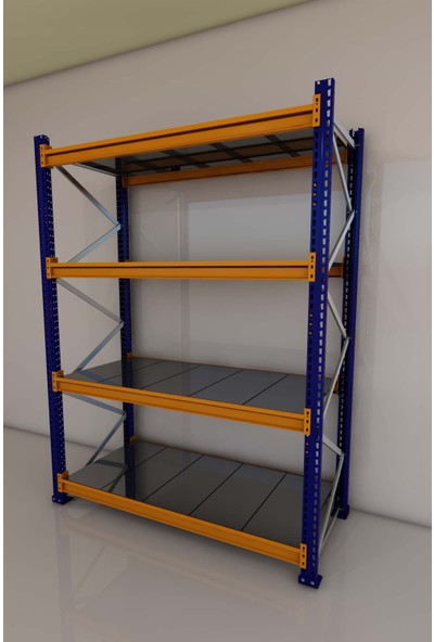 Raf Pazar Koli Rafı (50*175*200) 4 Katlı