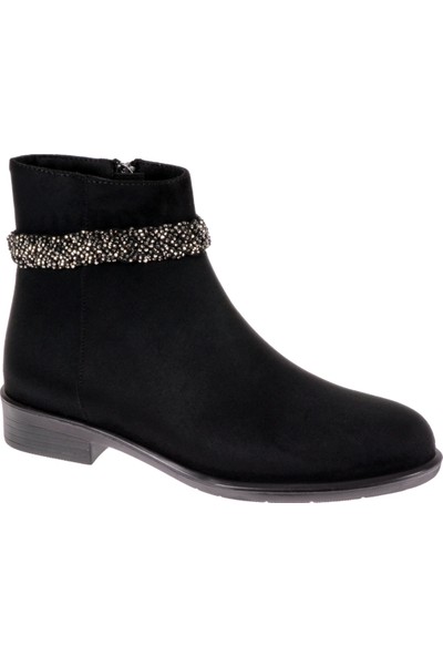 Beety Günlük Kadın Bot BEE-913 Siyah Süet