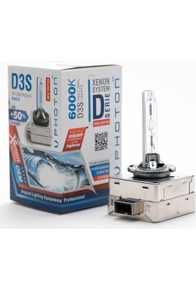 Photon D3S 6000K +50 More Vısıon Ampul Photon D3S 6000K +50 More Vısıon Ampul