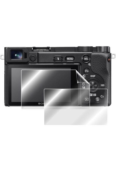 IPG Sony Alpha A6100 - A6600 Mirrorless Kamera Ekran Koruyucu (2 Adet) IPG Sony Alpha A6100 - A6600 Mirrorless Kamera Ekran Koruyucu (2 Adet)
