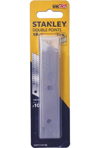 Stanley STHT111478Q Maket Bıçağı Yedeği, 110X18MM