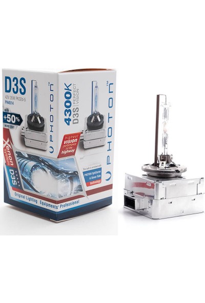 Photon D3S 4300 K +50 Versiyon Ampul Photon D3S 4300 K +50 Versiyon Ampul
