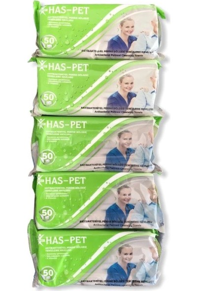 Has-Pet Antibakteriyel Perine Bölge Temizleme Havlusu 5 Paket Has-Pet Antibakteriyel Perine Bölge Temizleme Havlusu 5 Paket