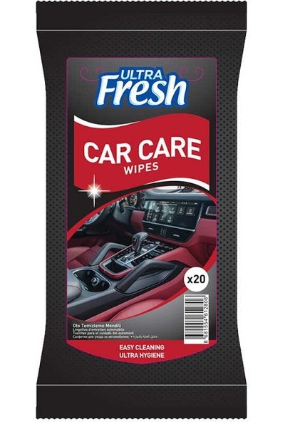 Ultra Fresh Araba Torpido Temizleme Mendili 20 Yaprak Ultra Fresh Araba Torpido Temizleme Mendili 20 Yaprak