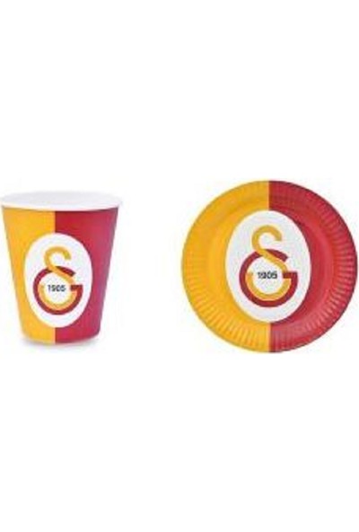 Tuğra Galatasaray Temalı Tabak Bardak Doğum Günü Parti Seti 16 Parça Tuğra Galatasaray Temalı Tabak Bardak Doğum Günü Parti Seti 16 Parça