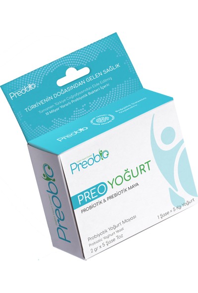 Preobio Yoğurt Probiyotik Yoğurt Mayası 10 gr Preobio Yoğurt Probiyotik Yoğurt Mayası 10 gr