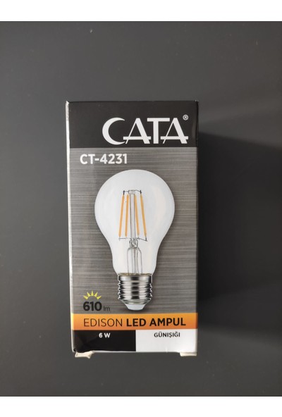 Cata Saya Dizayn Cata Edison LED Ampul CT-4231 Cata Saya Dizayn Cata Edison LED Ampul CT-4231