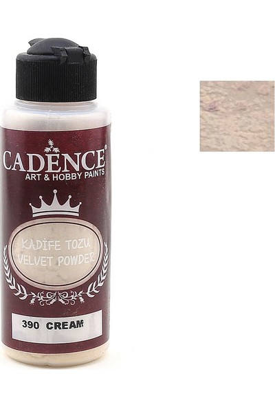 Cadence 390 Kadife Tozu 120 ml Krem