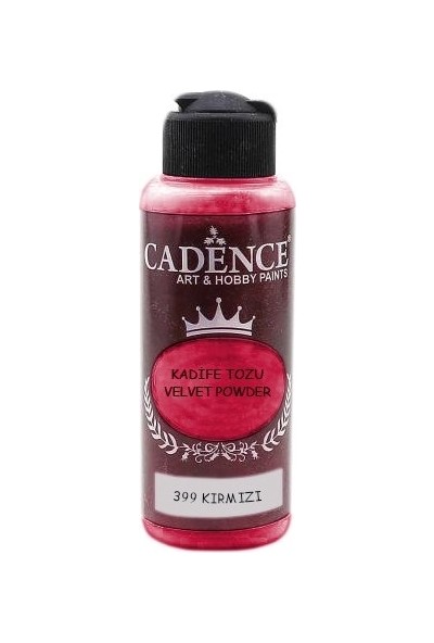 Cadence 399 Kadife Tozu 120 ml Kırmızı